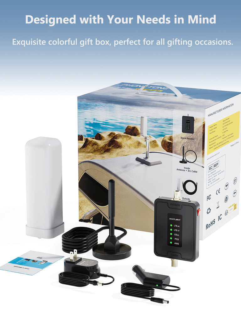 C50 Series | Vehicle Cell Phone Signal Booster with Inside Magnetic Ro ...